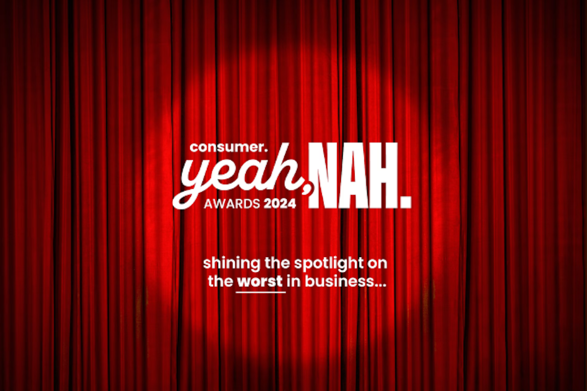 The five businesses given a Yeah, Nah Award by Consumer NZ